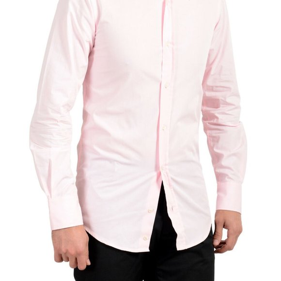Dolce & Gabbana | Shirts | Dolce Gabbana Mens Pink Button Down Dress ...